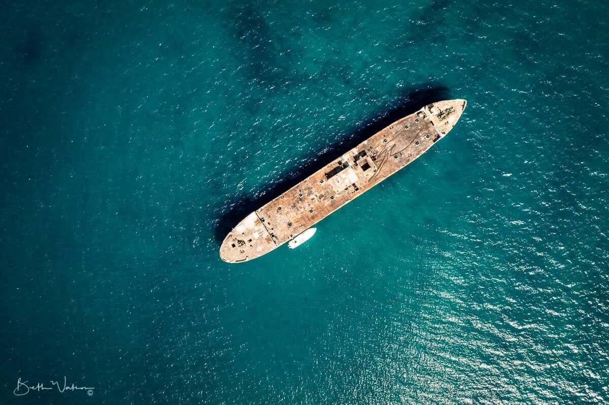 The Witconcrete Wreck : A New Dive Destination in Belize and the ...